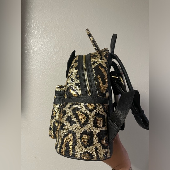 Loungefly | Bags | Nwt Loungefly Disney Leopard Cheetah Animal Print Mini Backpack | Poshmark